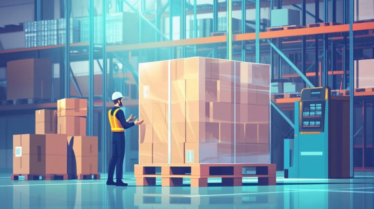 Techniques efficaces pour un filmage de palette optimal